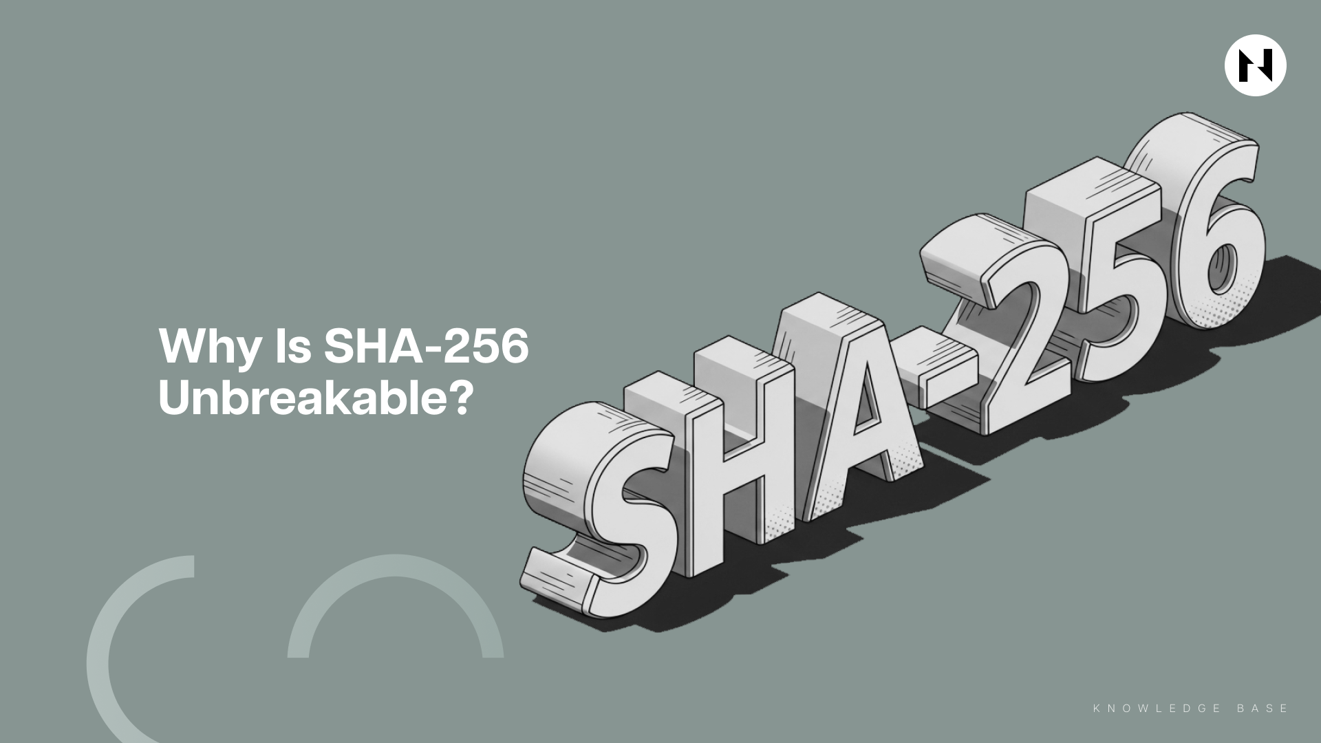 Unbreakable SHA-256: Why Even Quantum Computers Cannot Do It